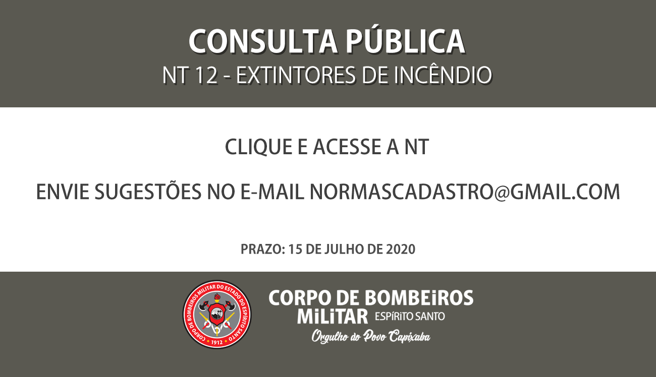 CBMES - NT 12 - extintores